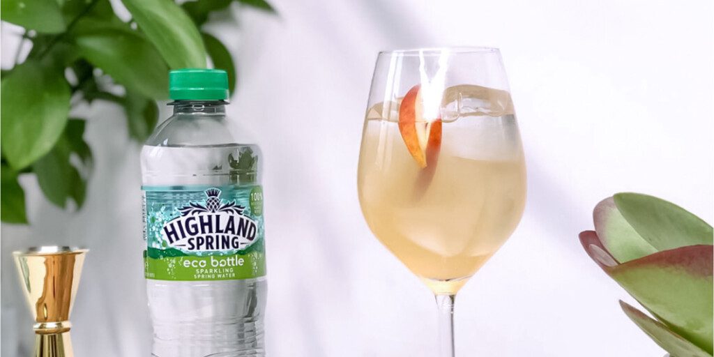 Spring water from a natural source - Highland Spring Water