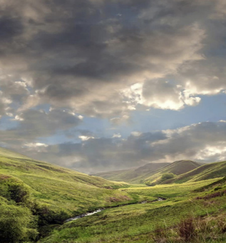 Spring water from a natural source - Highland Spring Water